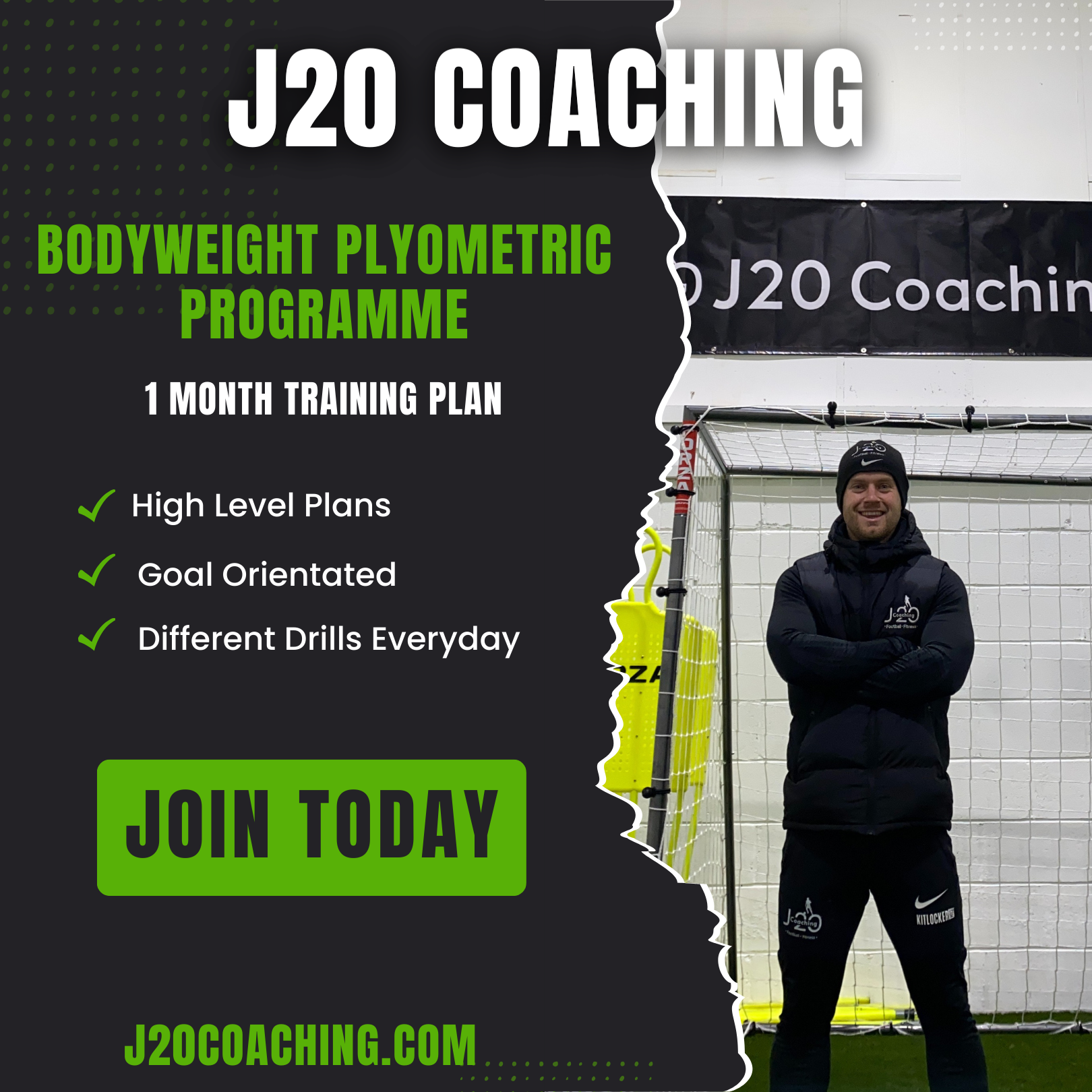 Bodyweight Plyometric Programme – J20Coaching